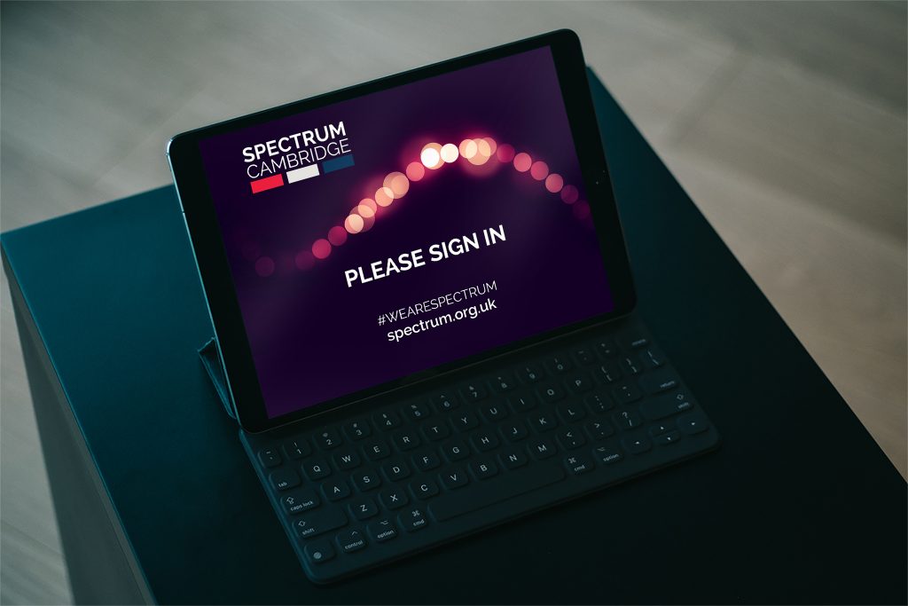 How to sign in at our events - Spectrum - Spectrum Cambridge